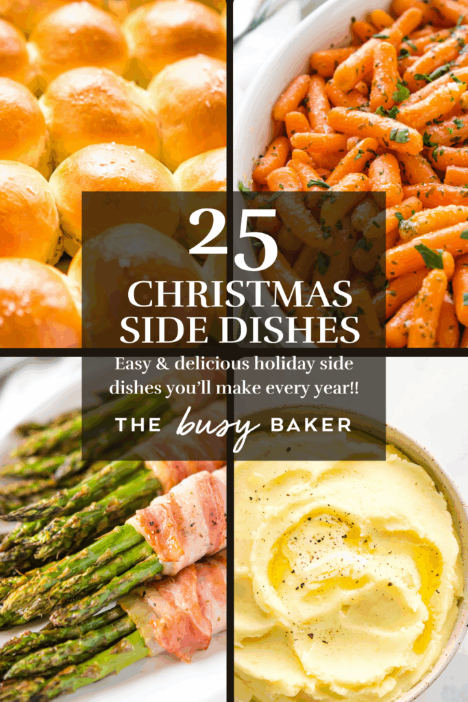 25 Christmas Side Dishes for a Crowd - The Busy Baker