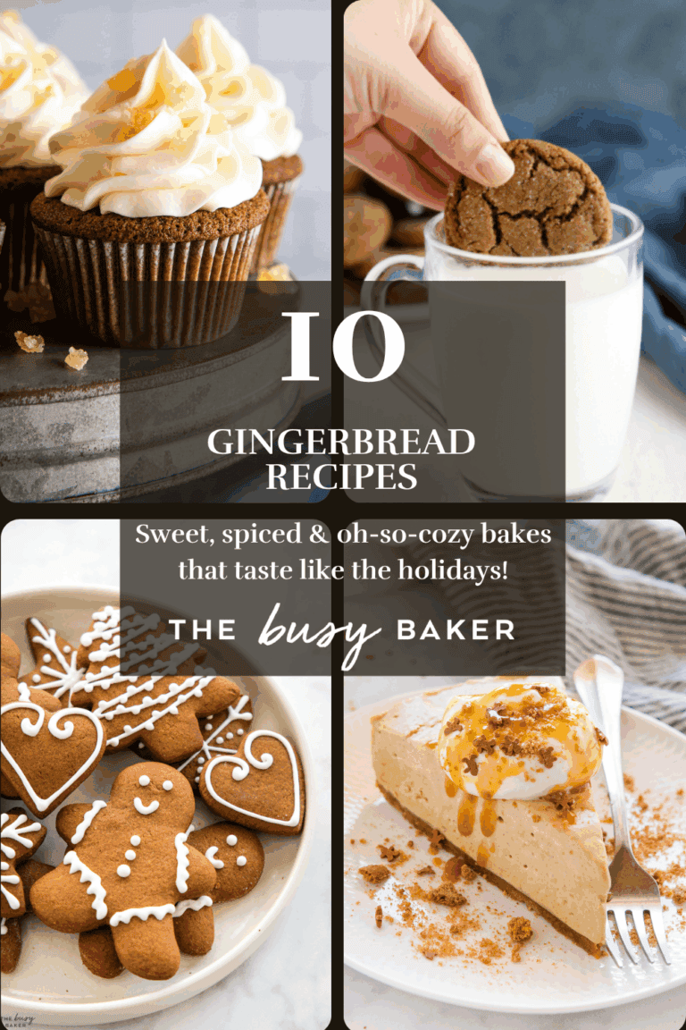 10 Gingerbread Recipes - The Busy Baker