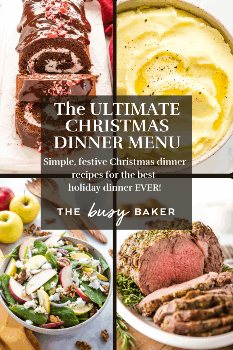 The ULTIMATE Christmas Dinner Menu - The Busy Baker