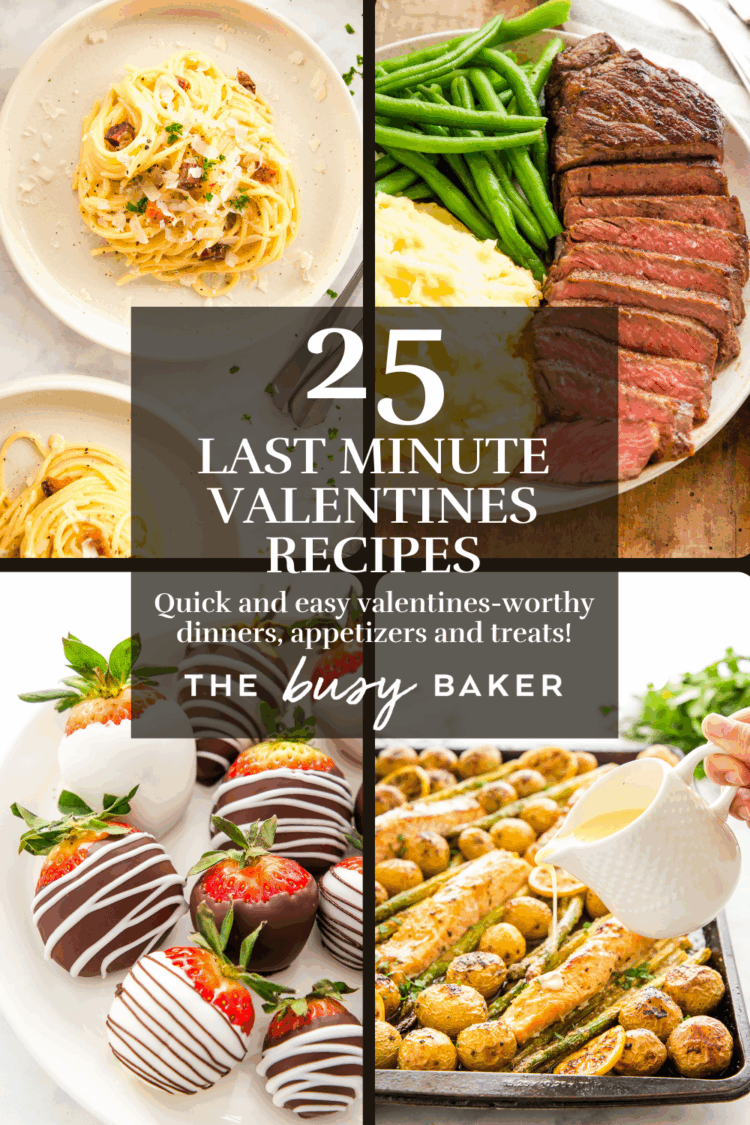25 Last Minute Valentine's Day Recipes - The Busy Baker