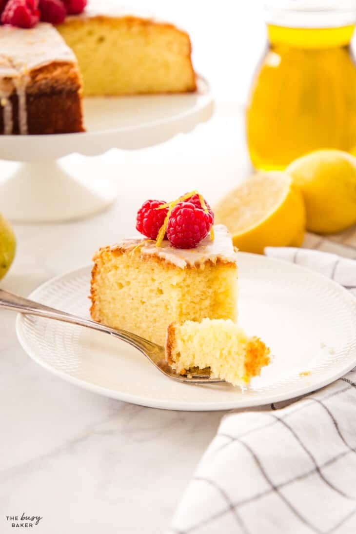 Olive Oil Cake - The Busy Baker